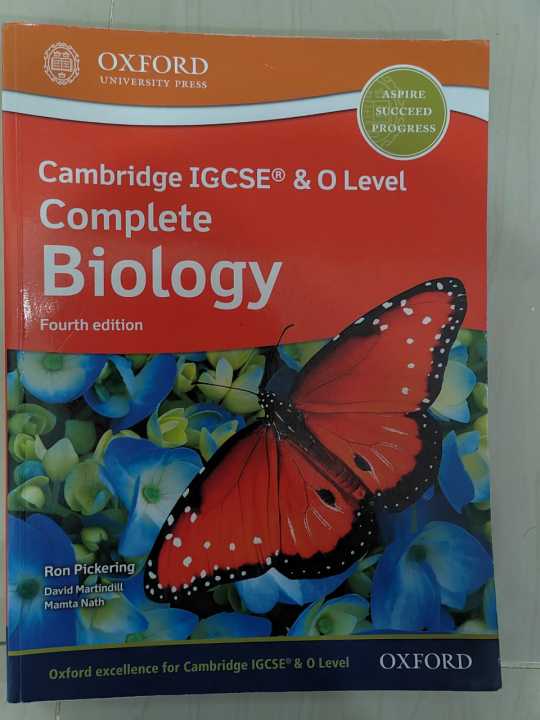 Cambridge IGCSE O Level Biology Fourth Edition (Second Hand) | Lazada
