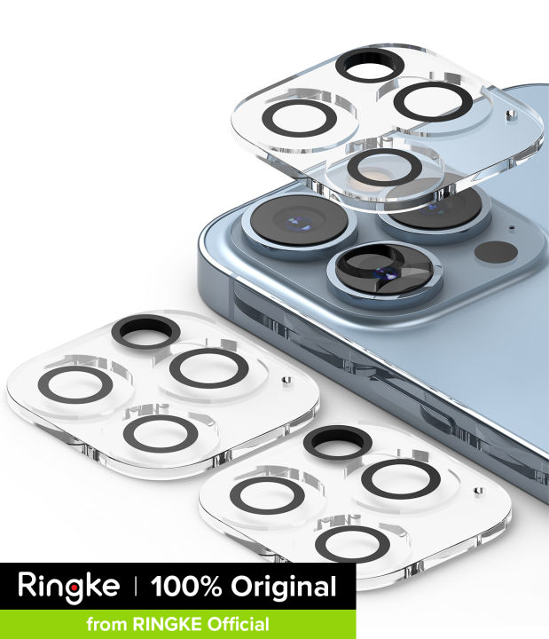 Ringke Tempered Camera Glass (3 Pack) for iPhone 13 Pro Max / iPhone 13 ...