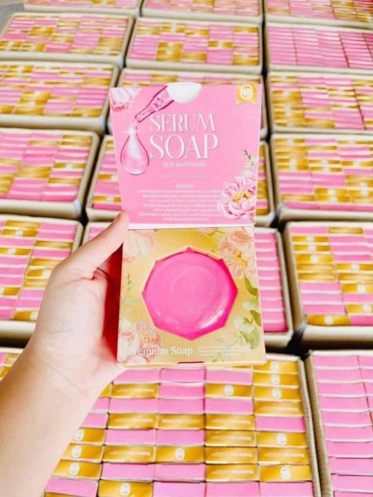 ของแท้ สบู่เซรั่ม NB พร้อมส่ง สบู่NB สบู่เนเงินครูเบียร์ สบู่ครูเบียร์ ...