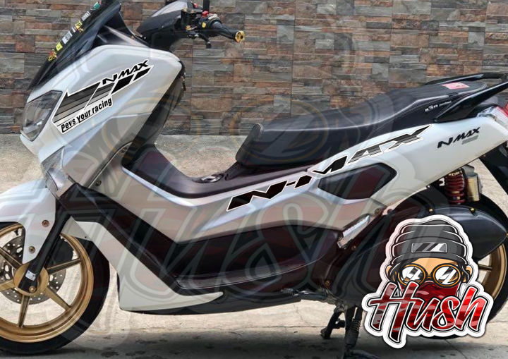 Nmax Sticker Decals V1 & V2 w/ free Giveaway Logo Stickers (2x4 ...