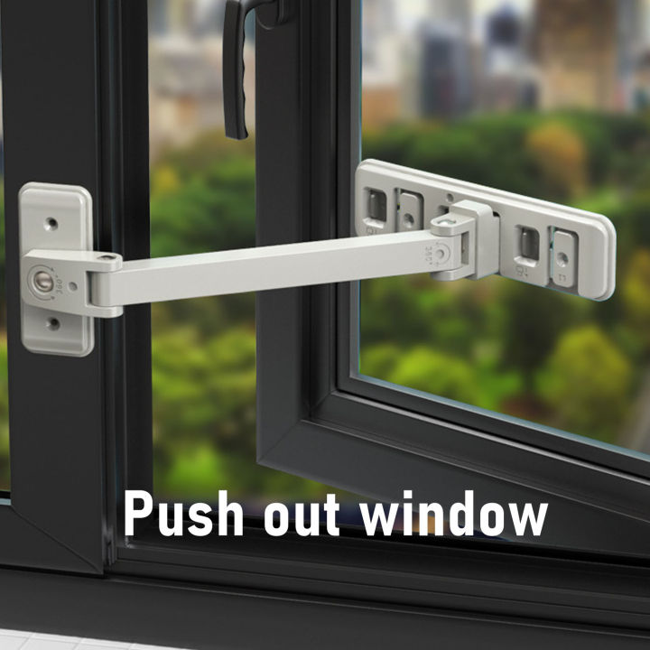 Window Safety Lock Children Window Restrictor Baby Safety Window Lock ...