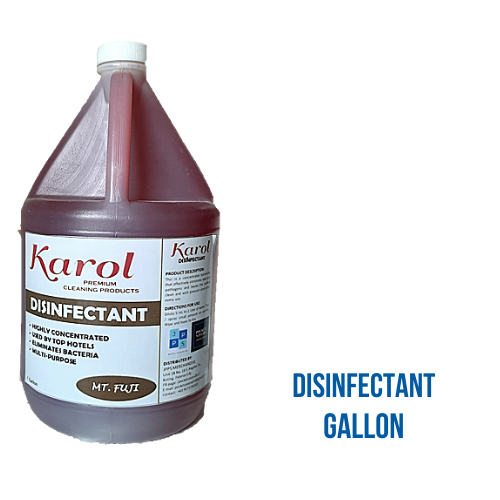 KAROL Disinfectant 1 Gallon (Concentrated Sanitizer, Surface Cleaner ...