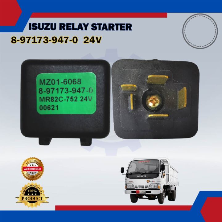 Starter Relay 24V 4Pin-Isuzu 4HK1 NPR VC46-8-97173-947-0/MZ01-6068 | Lazada