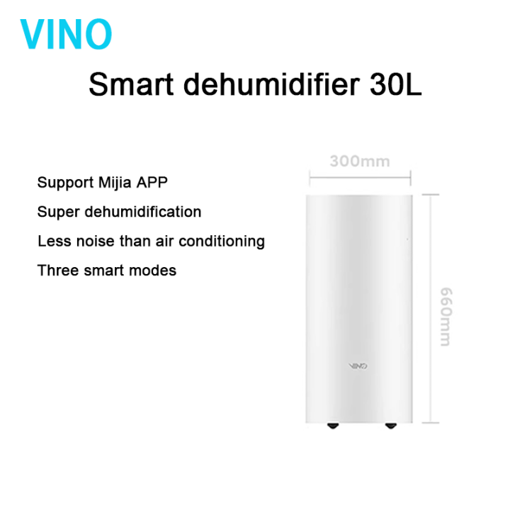 30L VINO Smart Dehumidifier Control Humidity Anytime Anywhere with our ...