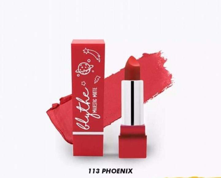 Blythe Majestic Matte Lipstick 3g (Matte Finish, Lightweight, Makeup) | Lazada PH
