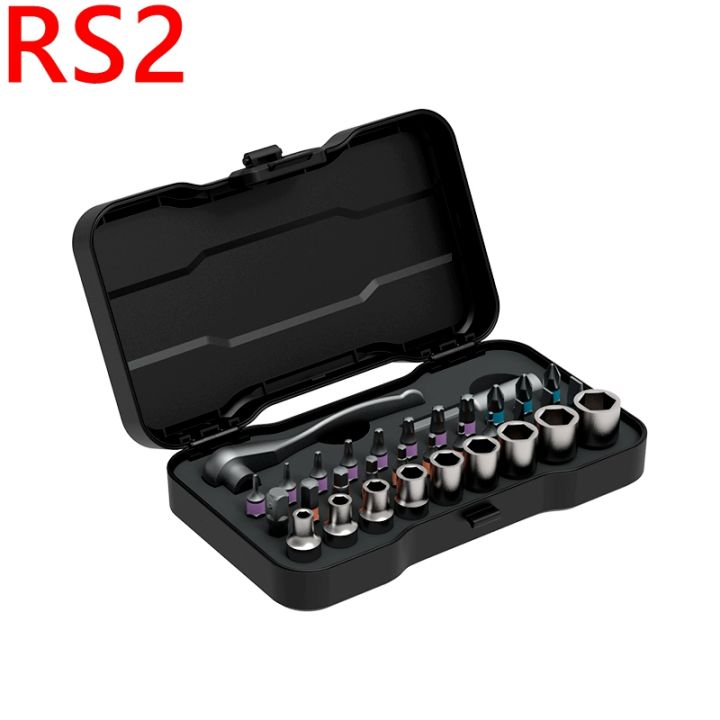 DUKA RS1 RS2 Multifunction Ratchet Wrench Screwdriver Set T Handle ...