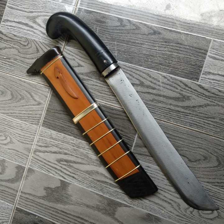 GOLOK ASLI CIBATU Golok polet simpay baja per untuk memotong bambu dan ...