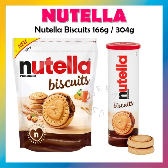 [Nutella] Biscuits 166g 304g | Lazada