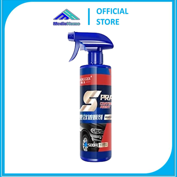 MEDIOHOME Spray Pengkilat Mobil-Spray Coating Agent Nano Coating Spray ...