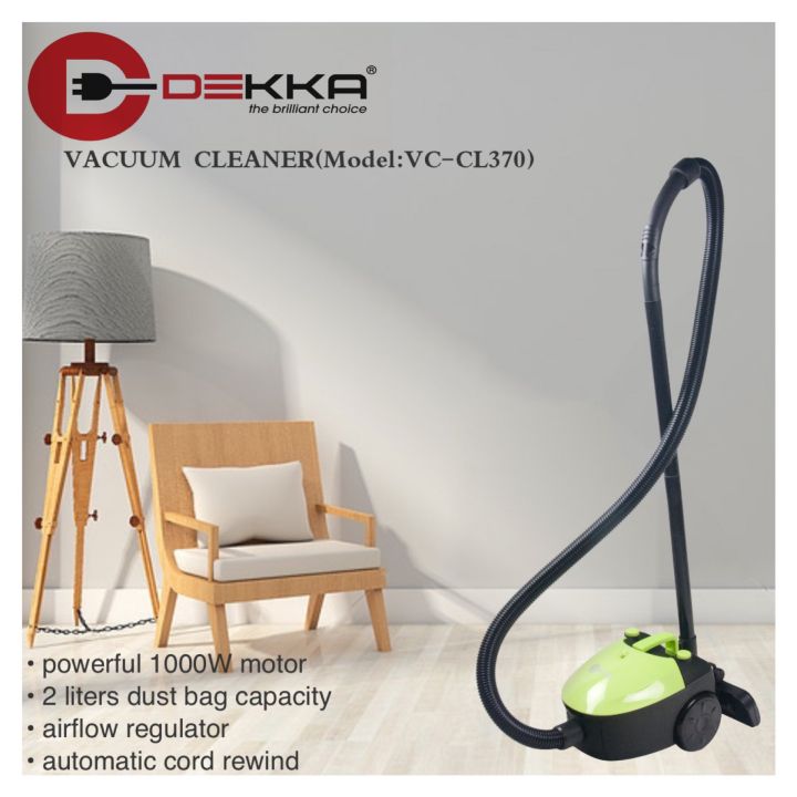 DEKKA VACUUM CLEANER VC-CL370 | Lazada