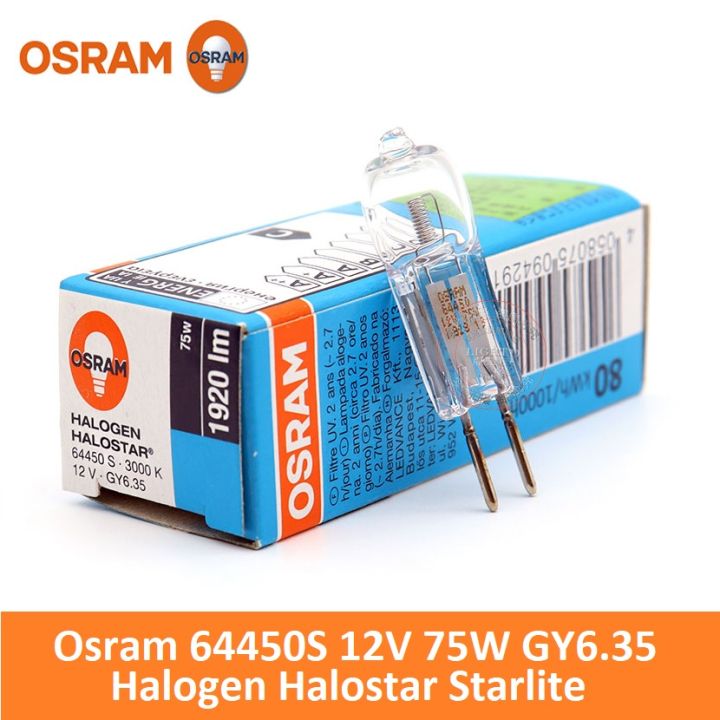 Osram 64450S 75w 12v GY6.35 64450 S Halostar Starlite Halogen Lamp ...