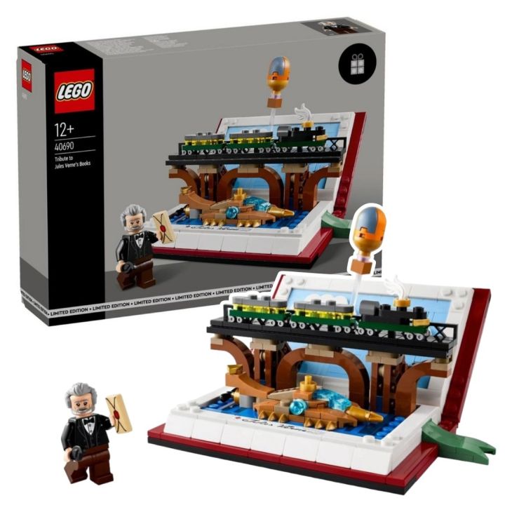 [BrickStory] LEGO Tribute to Jules Verne's Books (40690)(351 Pieces ...