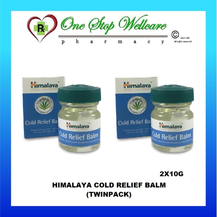 HIMALAYA COLD RELIEF BALM 2X10G (TWIN PACK) | Lazada