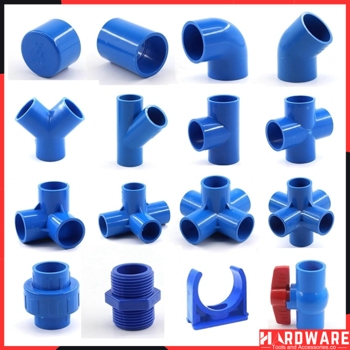 PVC Pipe and Fittings Elbow Pipe PVC Connector PVC Fittings 1/2 (20mm ...