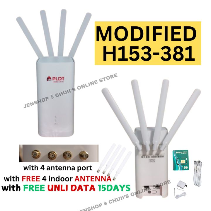 PLDT HOME WIFI 5G MODEM with UNLI DATA 15DAYS MODIFIED | Lazada PH