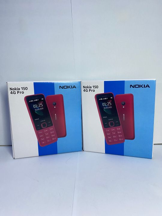 NOKIA 150 4G Pro Basic Phone Dual Sim Keypad Phones FM Radio Micro SD ...
