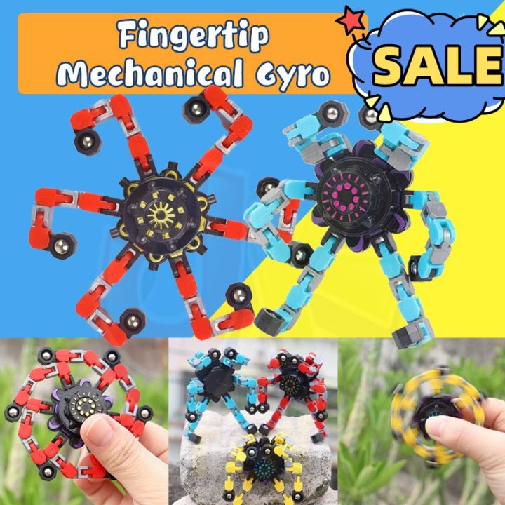 Future toy luminous DIY transformable fingertip gyro education toys for ...