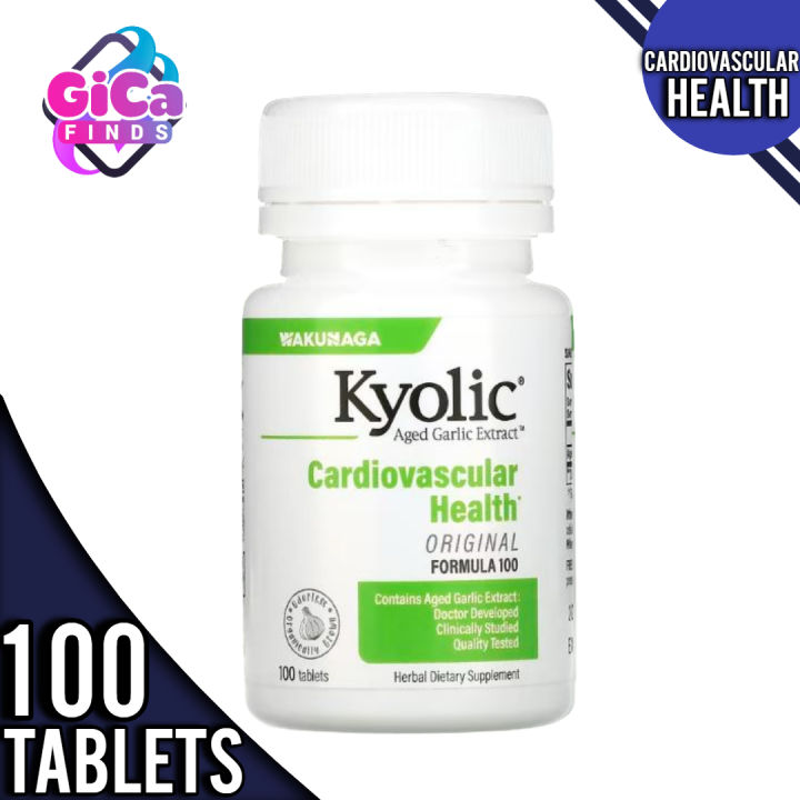 Kyolic, Aged Garlic Extract, Cardiovascular Health, Original, Formula ...