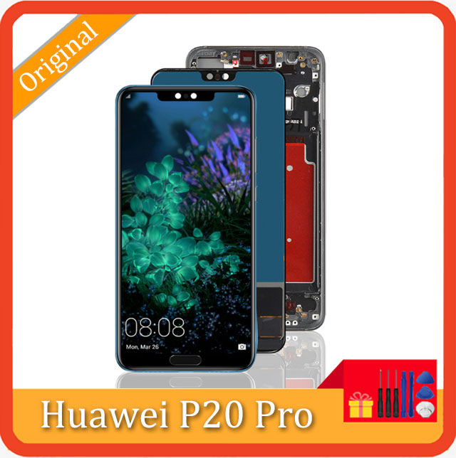 6.1'' Original AMOLED For Huawei P20 Pro LCD Display Touch Screen ...