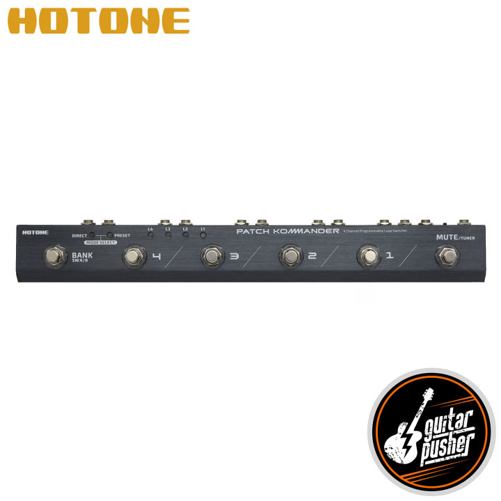 Hotone LS-10 Patch Kommander 4-Channel Programmable Effects Loop Switcher | Lazada PH
