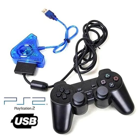 USB To PS2 Player Convertor Adapter(แปลง USB สำหรับ PS2) | Lazada.co.th