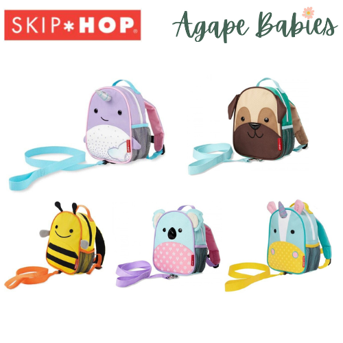 Skip Hop Zoo Mini Backpack With Reins - 8 Designs (New) | Lazada Singapore