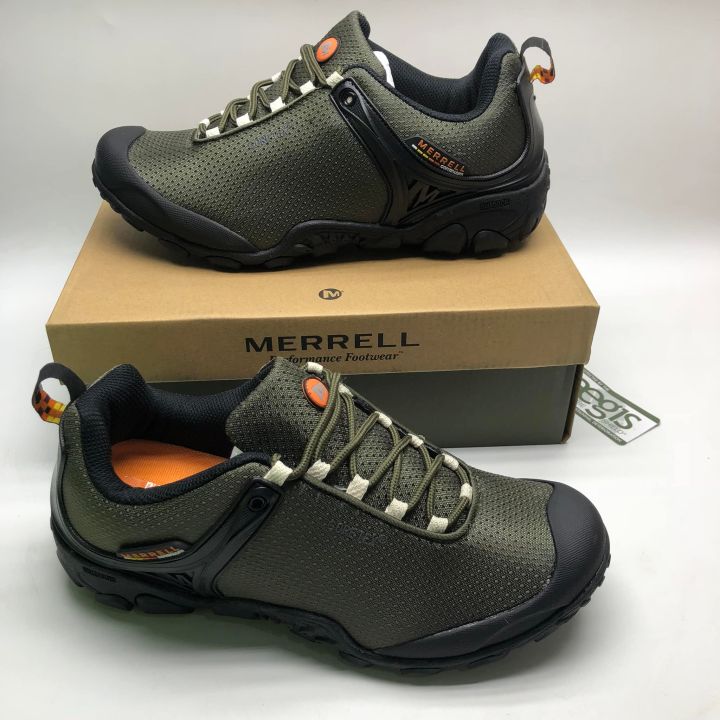 PERFORMANCE FOOTWEAR GORETEX-MERREL OUTDOOR SHOES MEN | Lazada PH