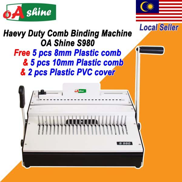 Comb Binding Machine / Heavy Duty Binding Machine / Plastic Comb ...