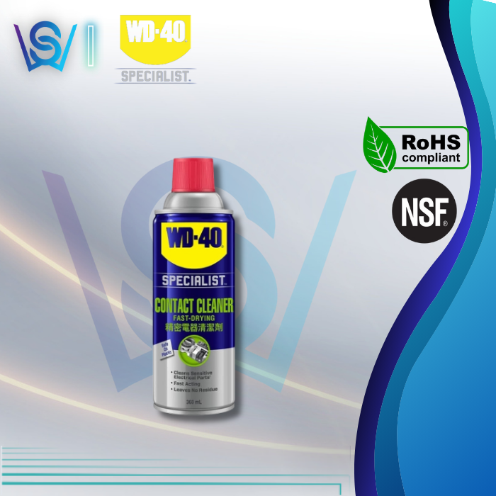 WD-40 SPECIALIST FAST DRYING CONTACT CLEANER SPRAY 360ML | Lazada