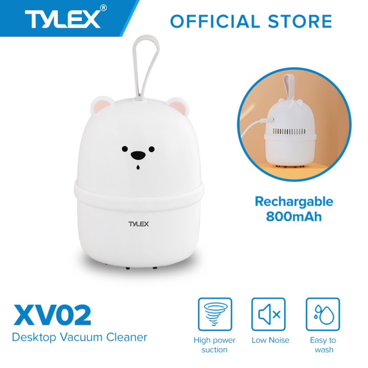 TYLEX XV02 Portable Handheld Desktop Vacuum Cleaner In 800mAh ...