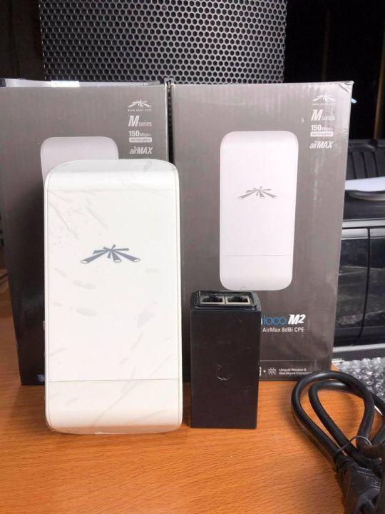 Ubiquiti Nanostation LocoLOCO M2 Access Point ตัวปล่อย wifi ค้างสต๊อก ...
