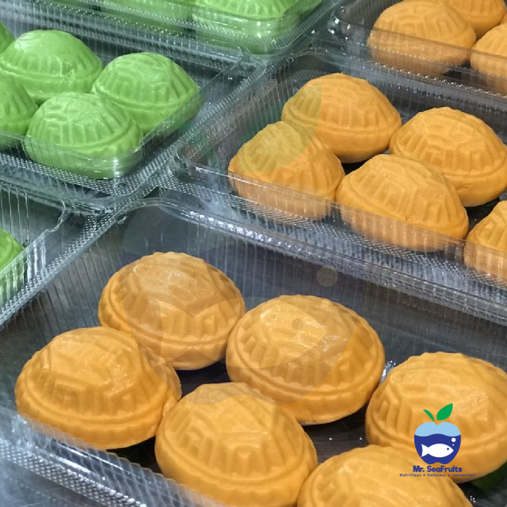 Chef Baba Frozen Kuih Mung Bean Angku 红龟糕-绿豆馅 (6pcs) | Lazada