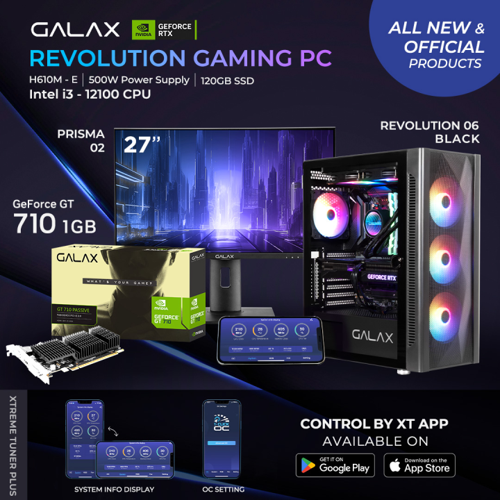 【GALAX NEW Desktop computer Set Gaming PC Set】GALAX GeForce RTX™ 30 ...