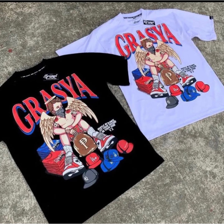 Grasya worldwide Hustler Angel v2 Shirt | Lazada PH