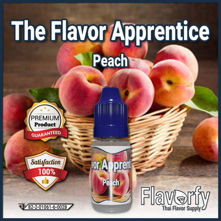 The Flavor Apprentice Peach - พีช - กลิ่นผสมอาหาร - ผ่านการรับรองจาก ...