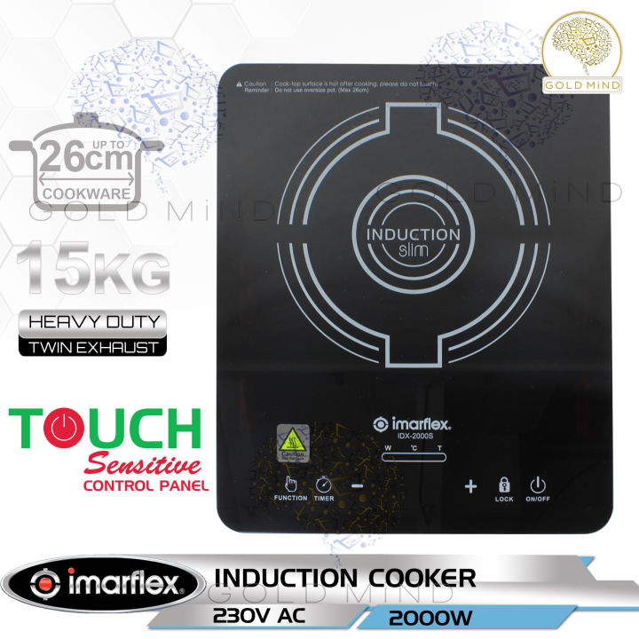 Imarflex Induction Cooker - Single & Double - Gold Mind Everyday Low ...