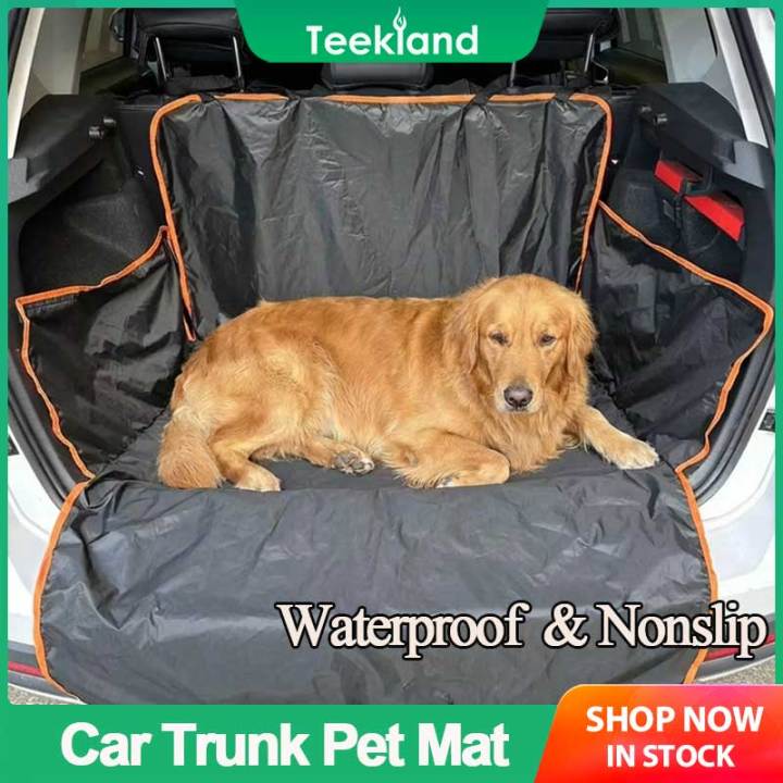 Teekland Cargo Liner for Dog Car Seat Cover for Back Seat Nonslip Trunk ...