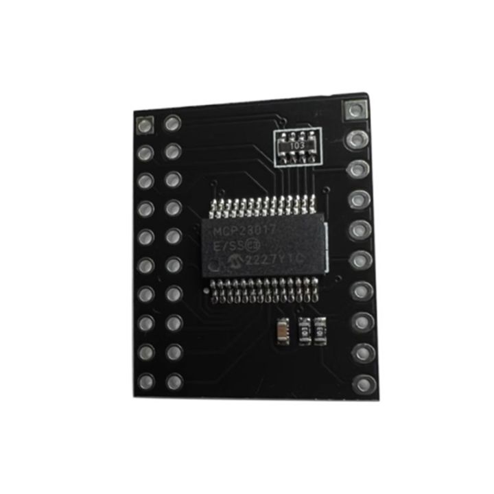 1Pcs MCP23017 Serial Interface Module IIC I2C SPI Bidirectional 16-Bit I/O Expander Pins Serial ...
