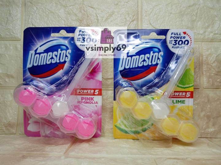 Domestos Power 5 Rim Block Toilet Cleaner 55g | Lazada PH