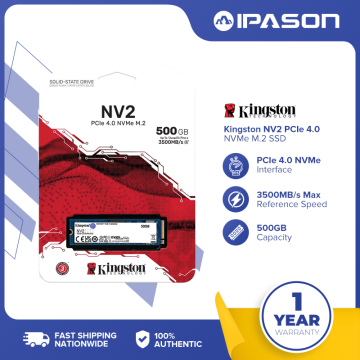 Ipason Kingston NV2 PCIe 4.0 NVMe M.2 SSD | Lazada PH