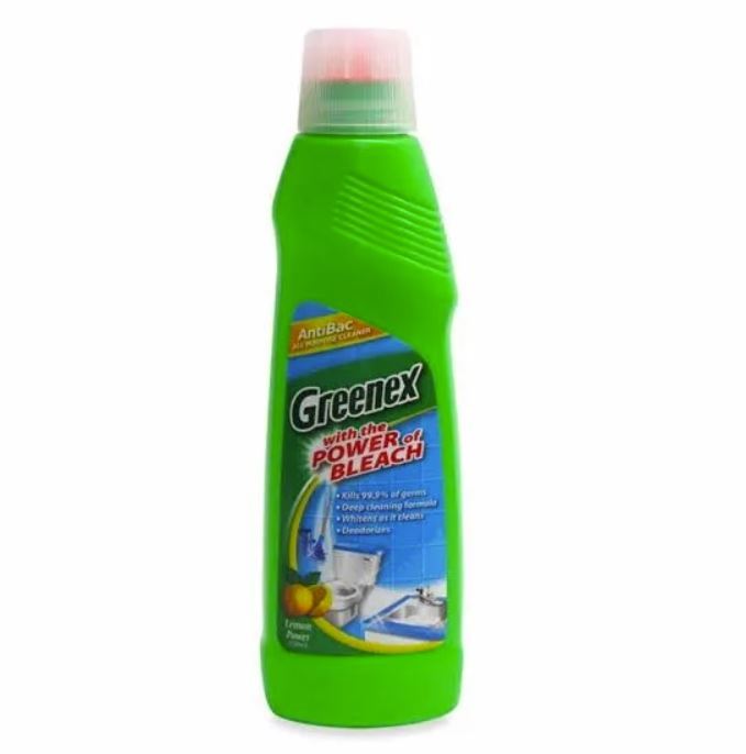 Greenex All- Purpose Cleaner with the Power of Bleach Lemon Power 500ml ...