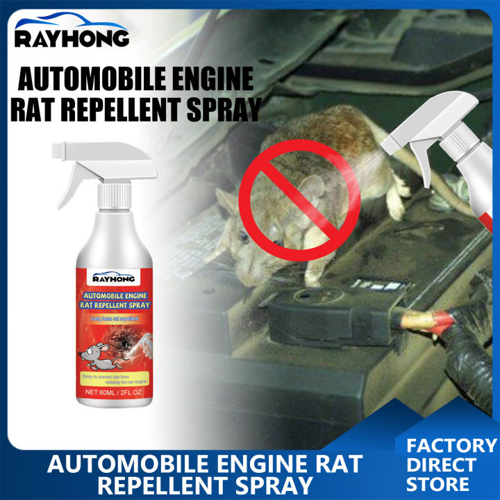 Rayhong 60ml Car Engine Mouse Control Spray Auto Rat Repellent Spray ...