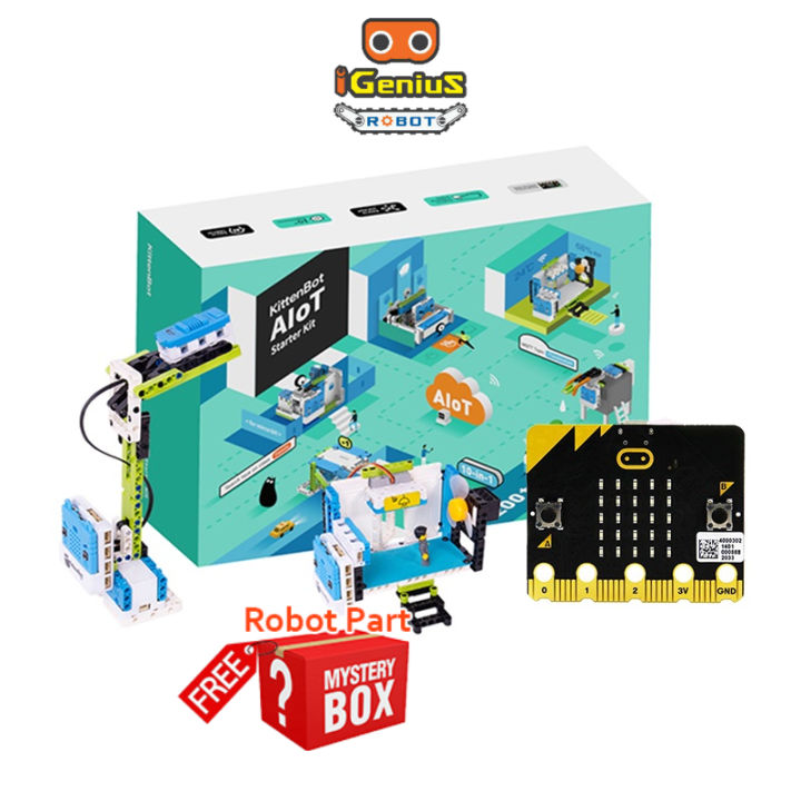 ชุดเรียนรู้เกี่ยวกับ Ai ด้าน IoT สำหรับเขียนโปรแกรม ไมโครบิต Kittenbot ...