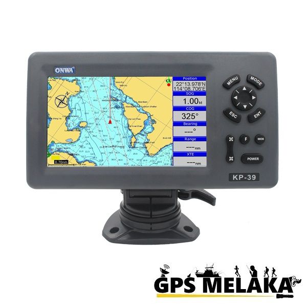 Onwa KP-39 Compact Marine GPS Chart Plotter (7-inch) | Lazada