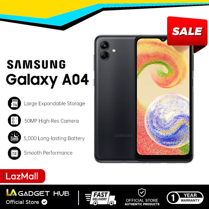 SAMSUNG Galaxy A04 - 4GB+128GB/4GB+64GB - Android - By LA Gadget Hub ...