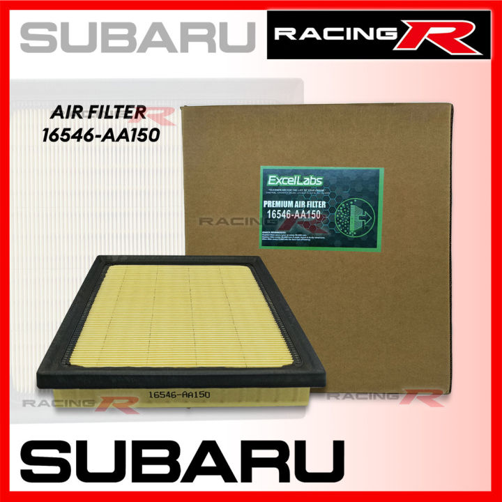 AIR FILTER (16546-AA150) FOR SUBARU XV 1.6L 2017 - 2021, IMPREZA 2.0L ...