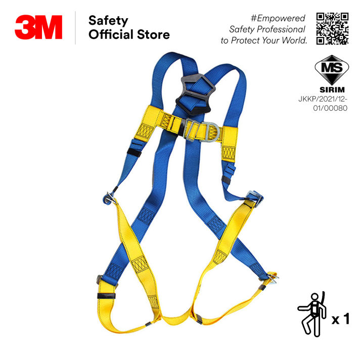 3M™ 1390024 Protecta First Full Body Safety Harness : 5 Points ...