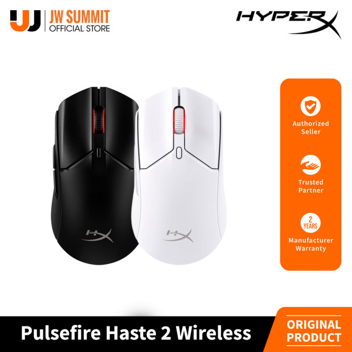 HyperX Pulsefire Haste 2 Ultra-light Dual Connectivity Wireless Gaming ...