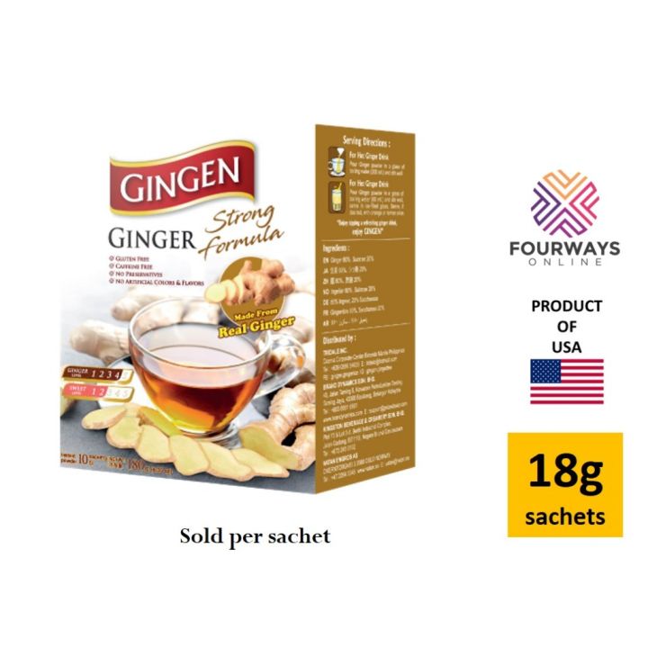 Gingen Instant Ginger Tea (Sold per sachet) | Lazada PH