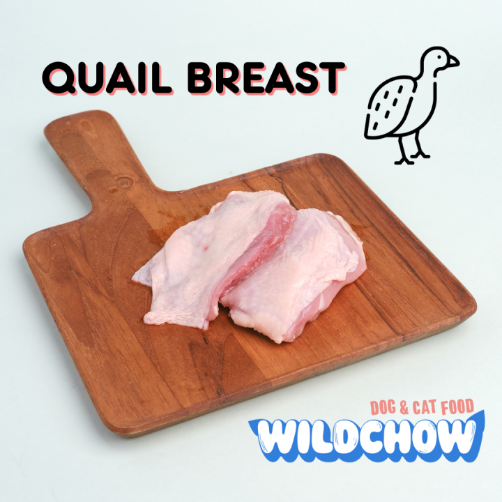 Quail Breast | WildChow | Fresh Food for Dogs and Cats | Lazada Singapore